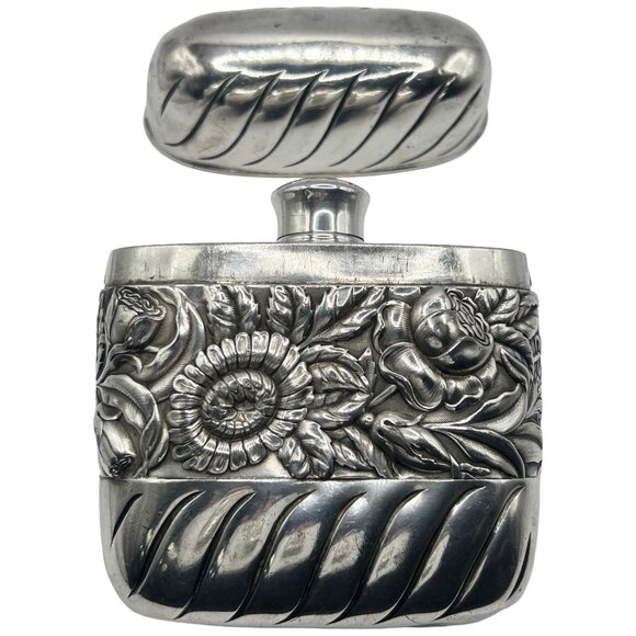 Derby Silver Co | Dining | Antique Derby Silver Co Silver Plate Flask ...